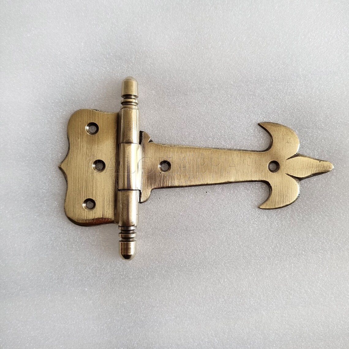 4 Solid Brass Medium 5 Inch Door Box Hinges 13cm Vintage | Etsy