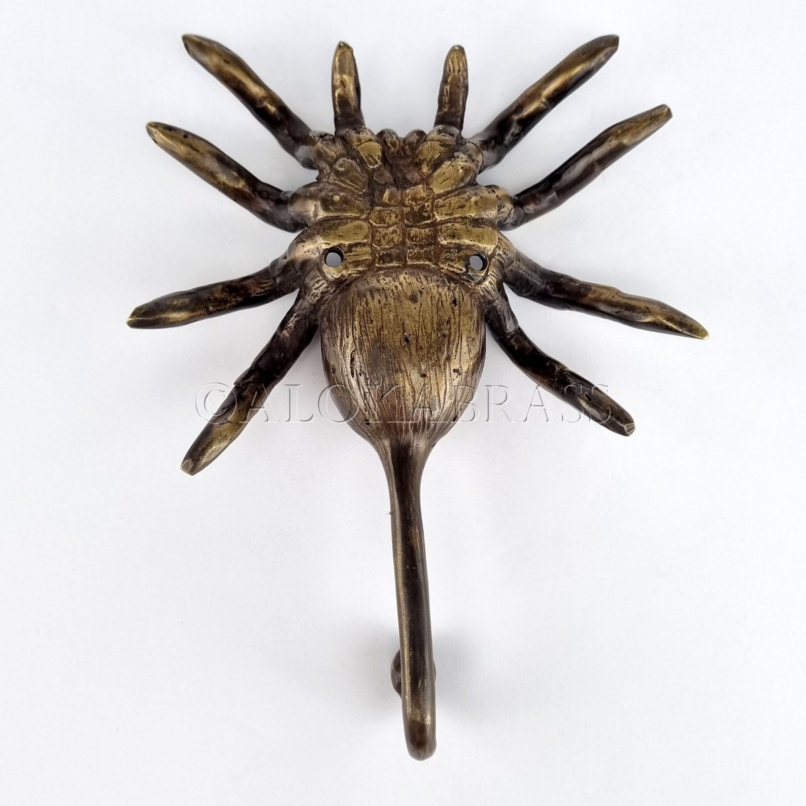 7.1/2 Brass Large 19cm Spider Hook Very Heavy Pull | Etsy