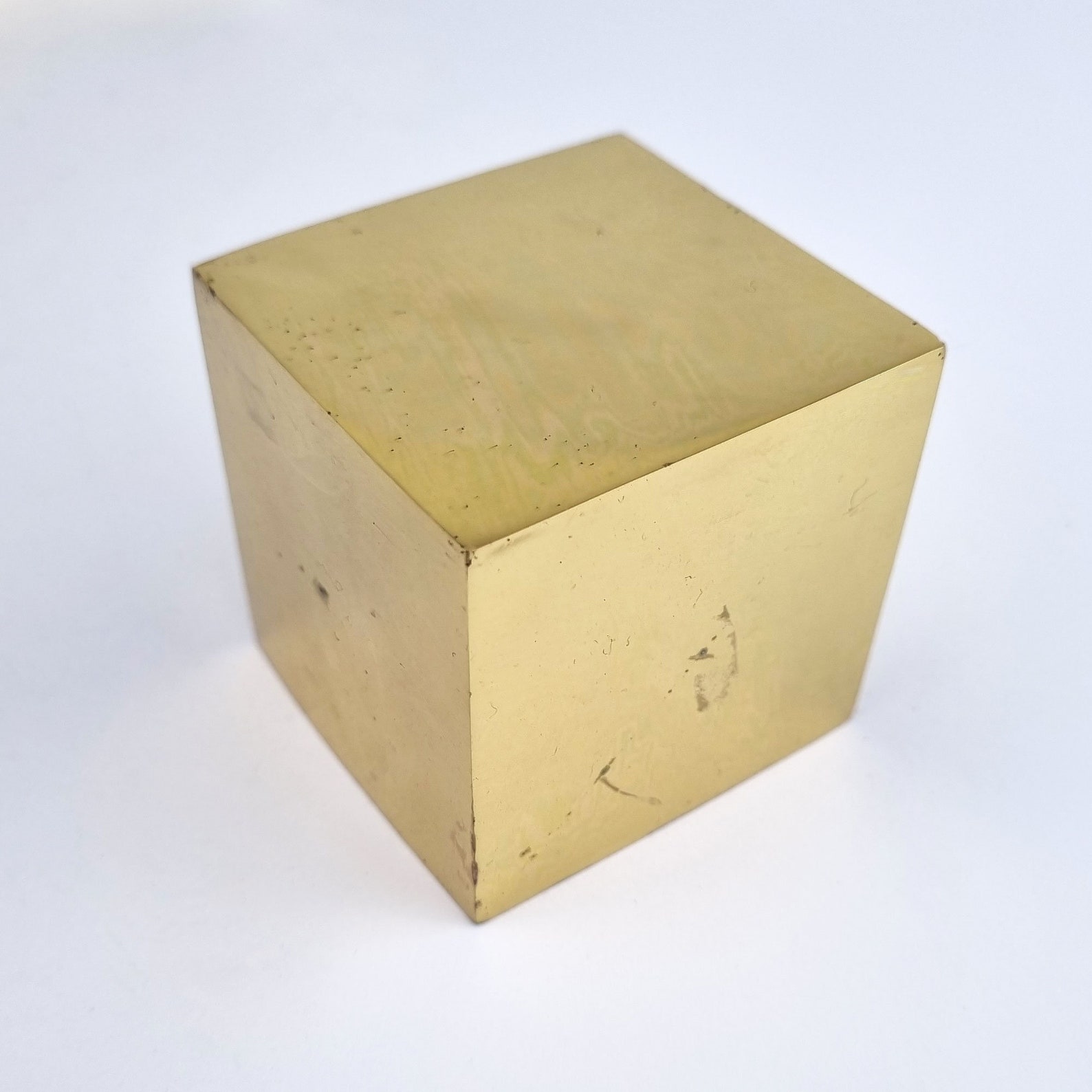 Brass Cube Bullions boxes 6 cm x 6 cm Heavy Solid Brass hollow | Etsy