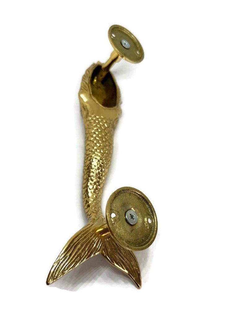Brass Mermaid Queen Lady Shape 8.1/4 Inch Long Curvy - Etsy