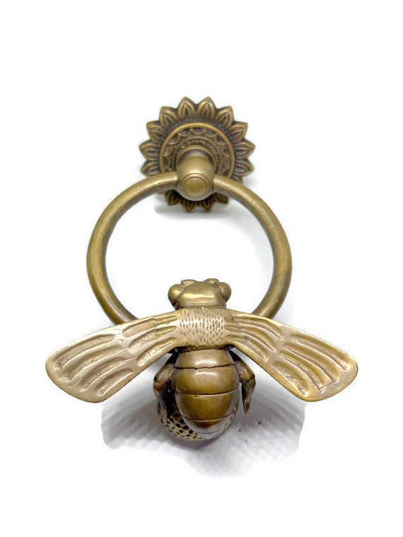 Large Solid Brass Large Version 6 Inch Long Brass Bee - Etsy