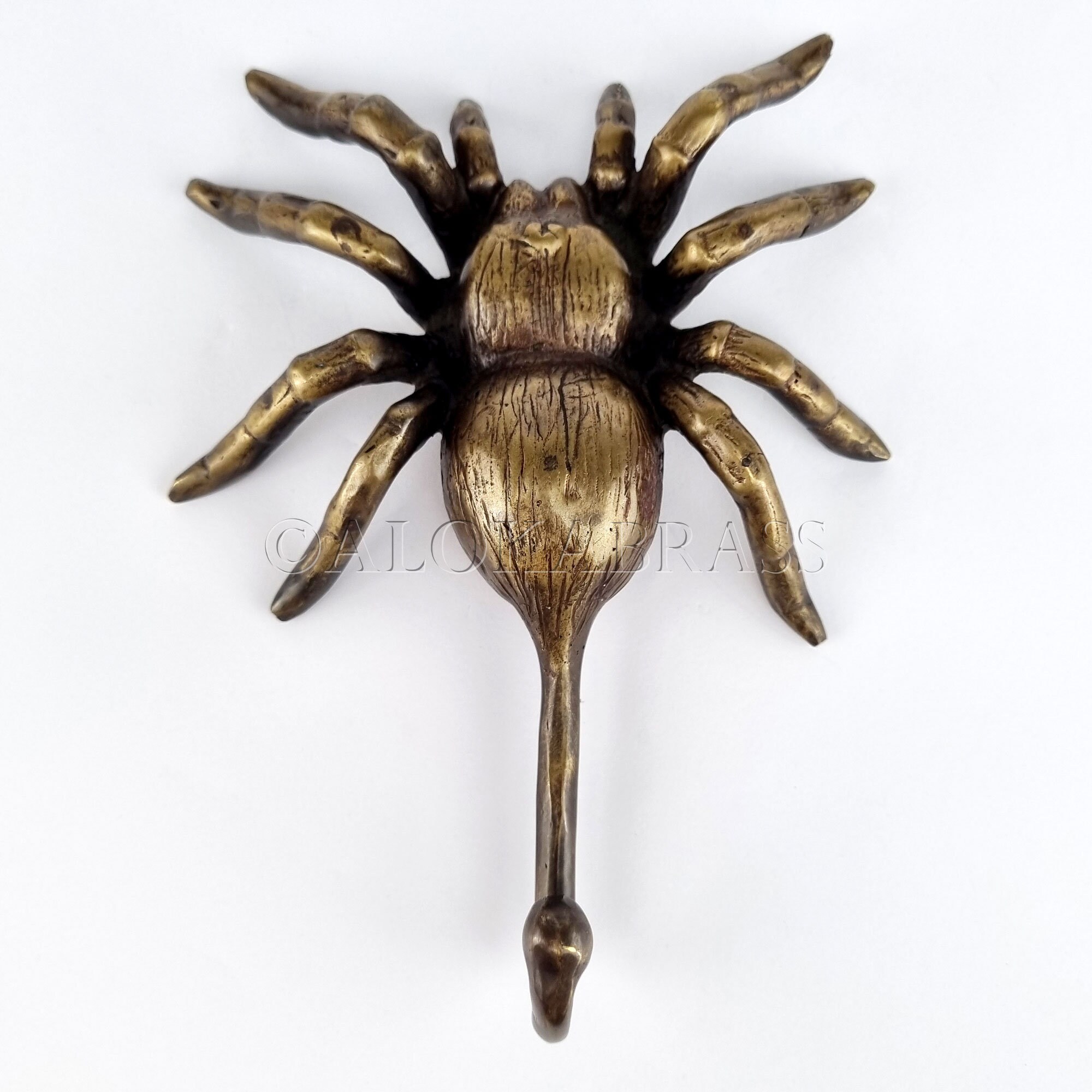 7.1/2 Brass Large 19cm Spider Hook Very Heavy Pull - Etsy