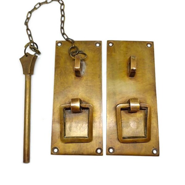 Antique Chain Lock Door - Etsy