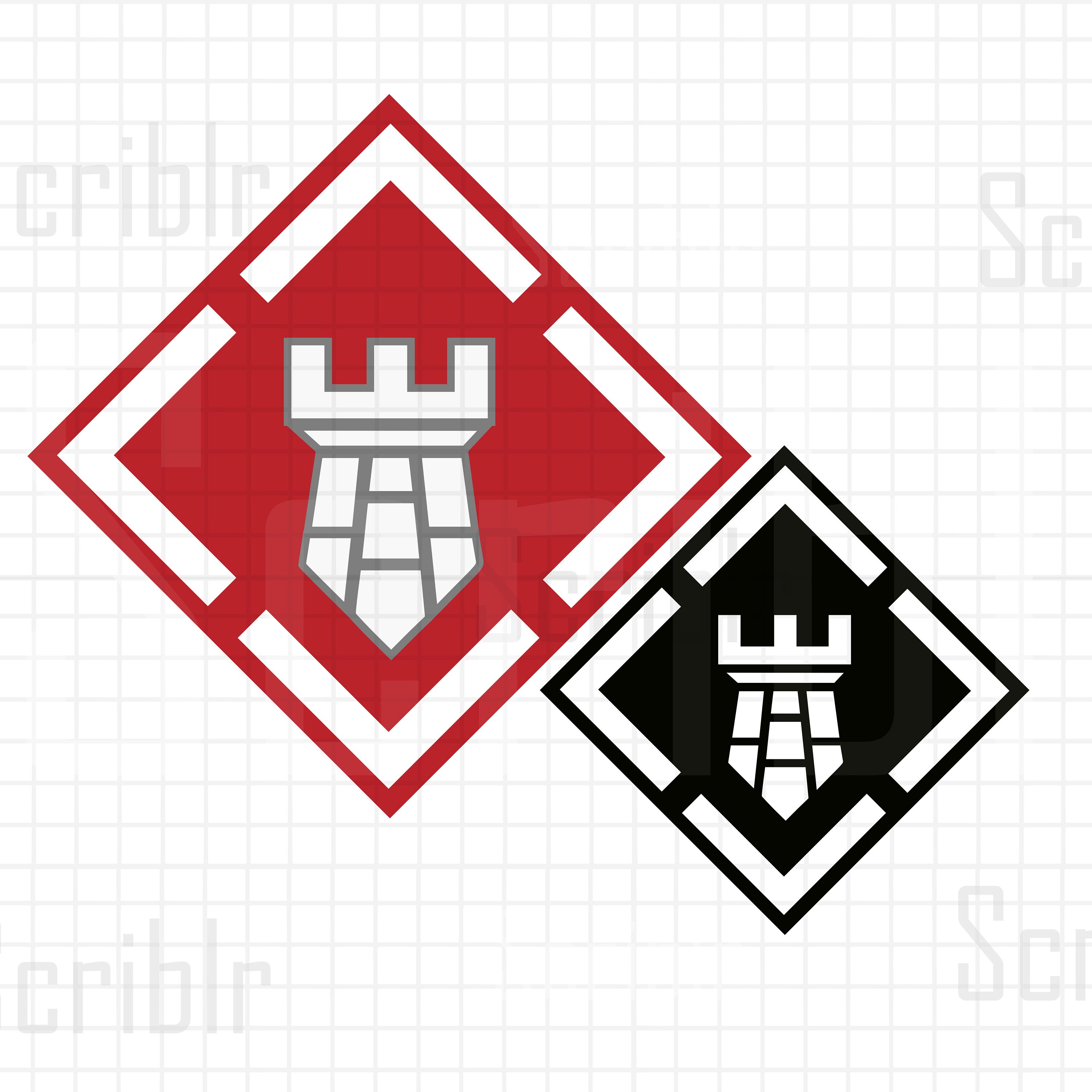 20th Engineering Brigade SVG Vector Cutfile Patch PNG Logo | Etsy