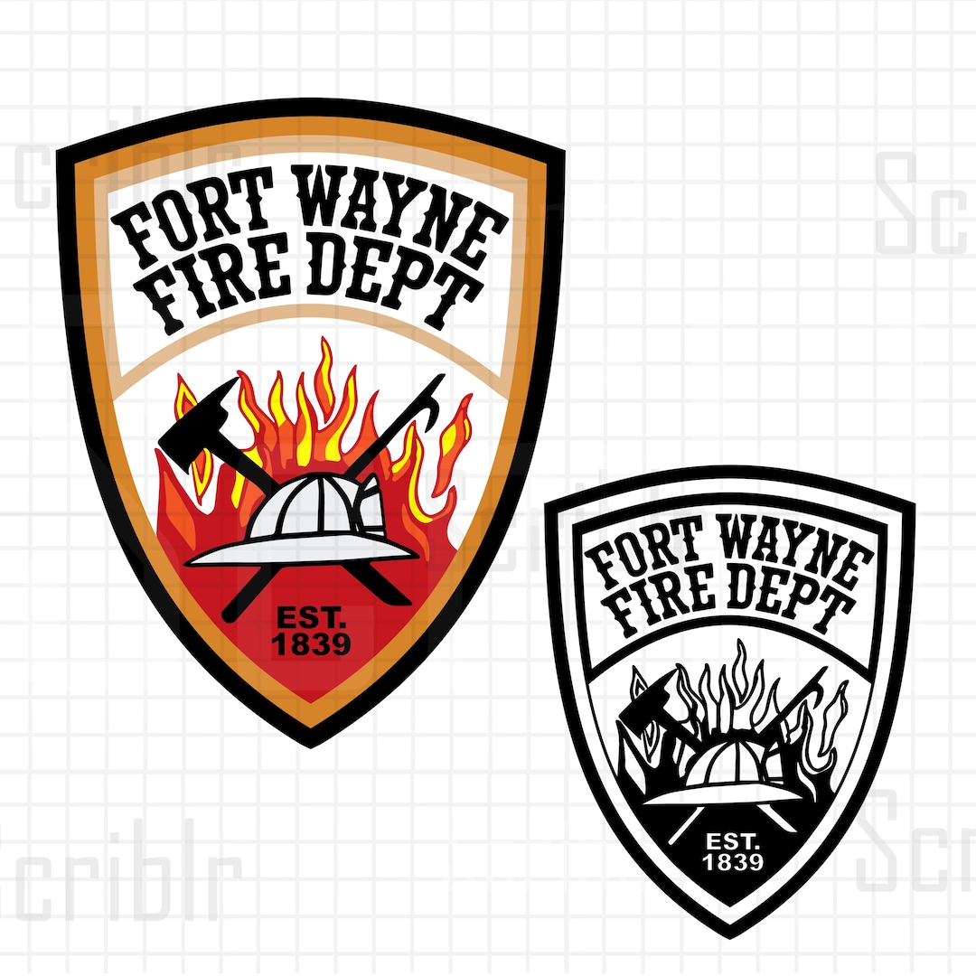 Fort Wayne Fire Department FWFD SVG PNG Vector Cutfile - Etsy