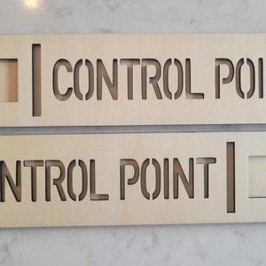 TF2 Control Point Laser Cut Basswood Kit - Etsy