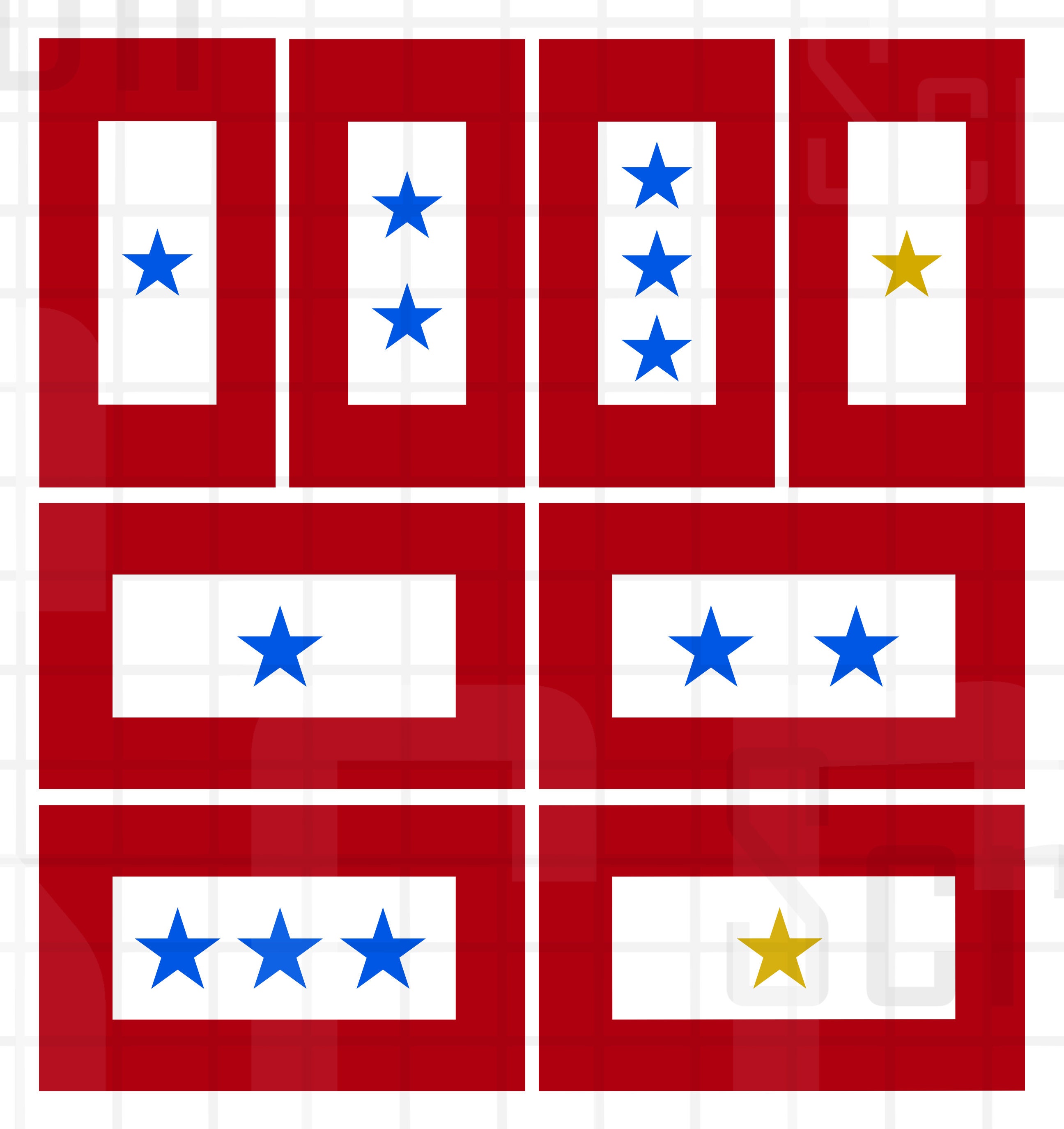 Blue Star Deployment Flag
