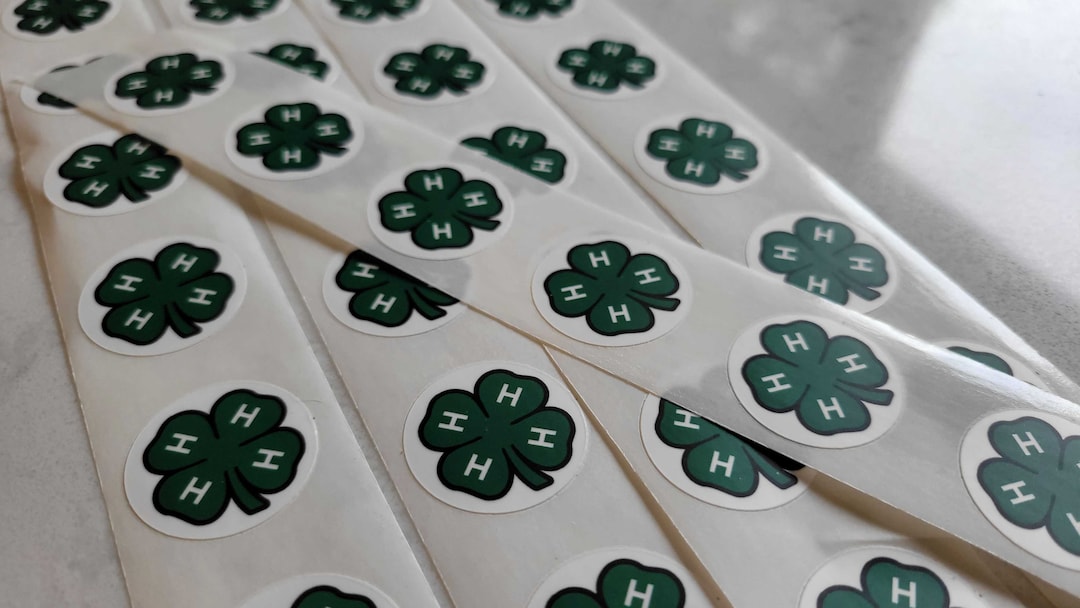 Bulk 4H Logo Quick Peel Sticker - Etsy