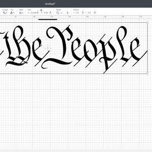 We the People Constitution Preamble SVG Vector PNG - Etsy