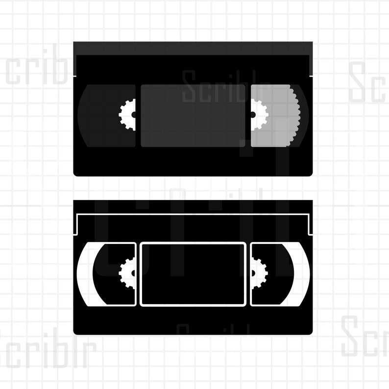 Cinta VHS Vector Cutfile PNG SVG - Etsy México