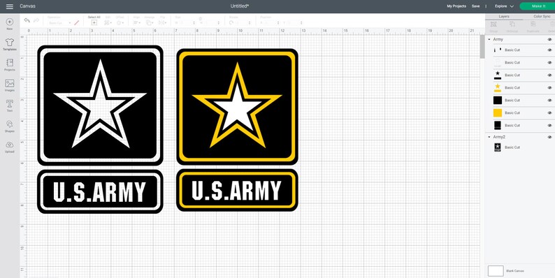 United States Army Logo SVG JPG PNG Cut File - Etsy