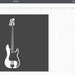 Fender Precision Bass Vector SVG PNG Cutfile - Etsy