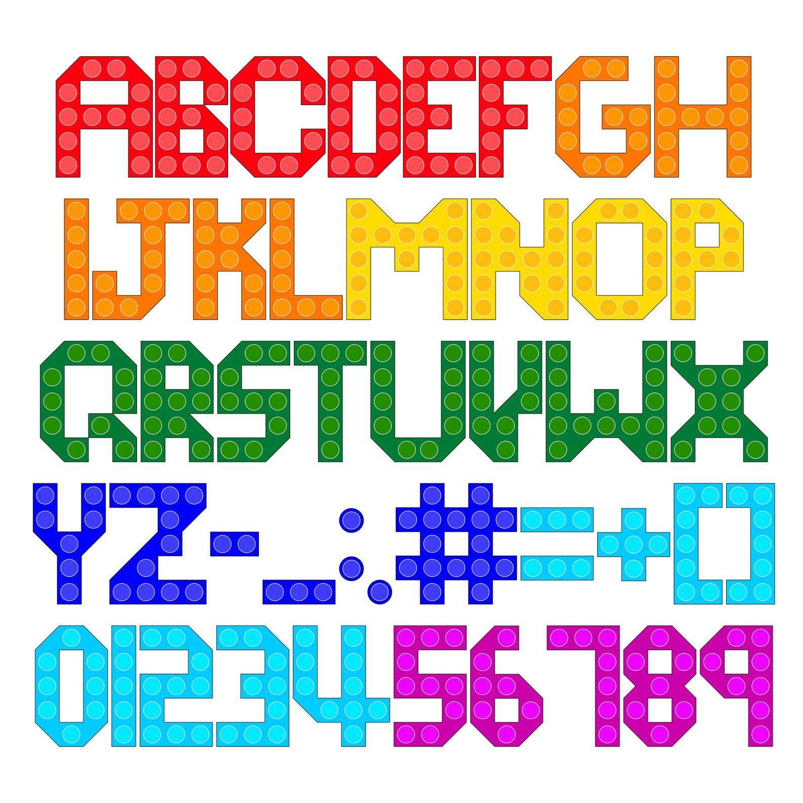 Bricked OTF Font | Etsy