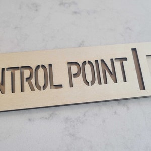 TF2 Control Point Laser Cut Basswood Kit - Etsy