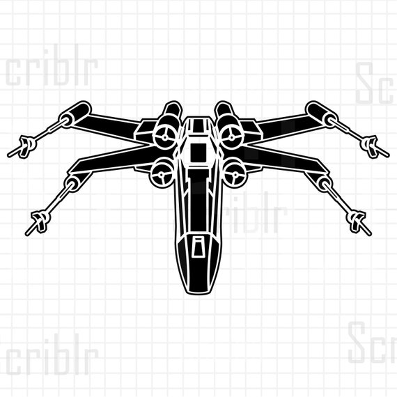Star Wars X-wing SVG JPG PNG - Etsy Australia