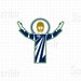 Touchdown Jesus Vector Cutfile SVG JPG PNG - Etsy