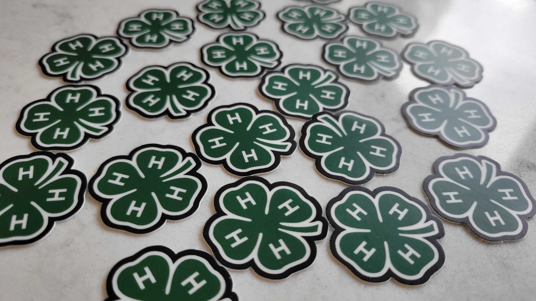 4H Logo Small Vinyl Sticker - Etsy
