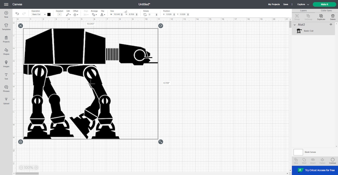 Star Wars ATAT Walker SVG JPG - Etsy