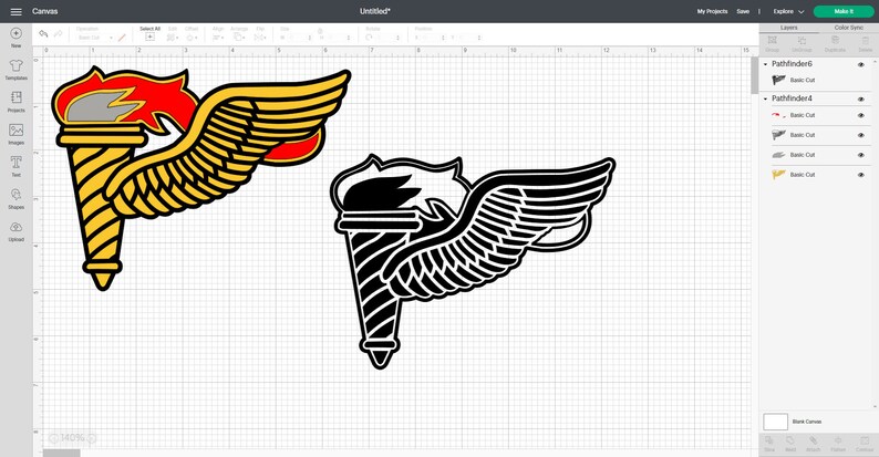 Army Pathfinder SVG Vector Cutfile - Etsy