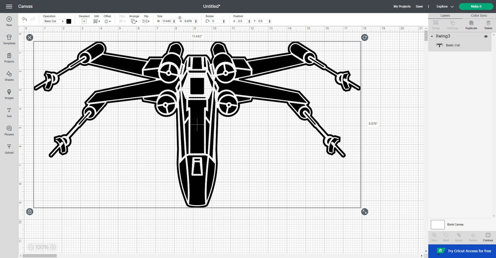 Star Wars X-wing SVG JPG PNG - Etsy