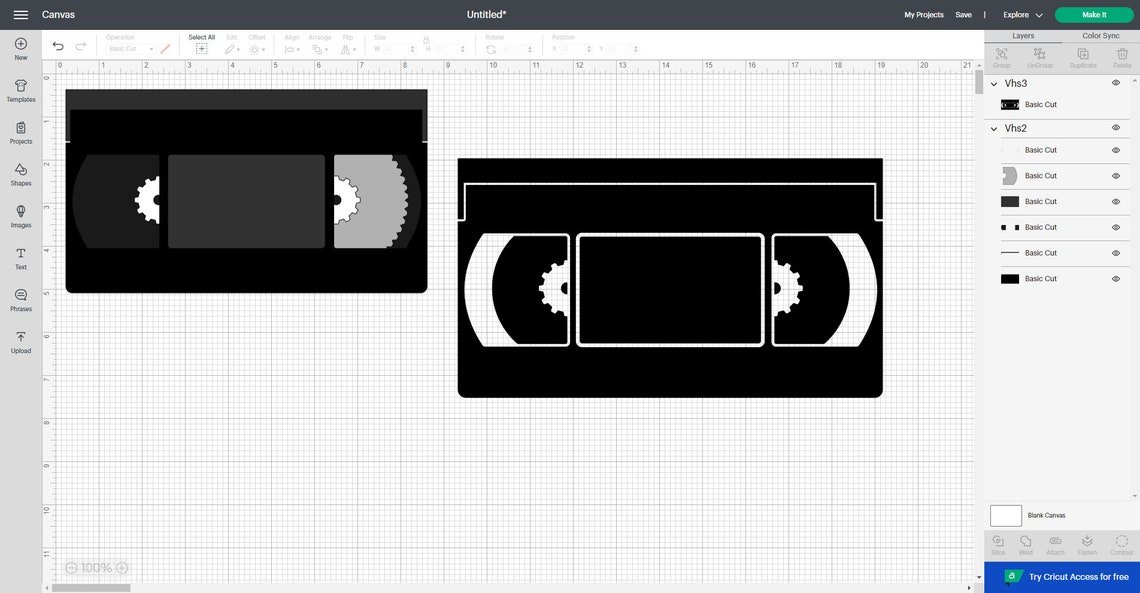 VHS Tape Vector Cutfile PNG SVG - Etsy