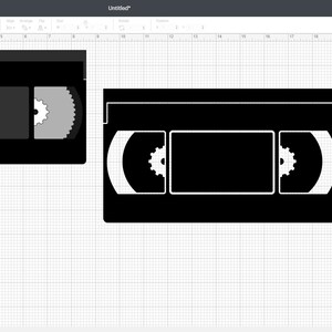 VHS Tape Vector Cutfile PNG SVG - Etsy
