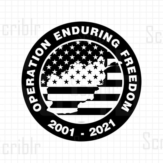 OEF Operation Enduring Freedom Vector PNG SVG Cutfile | Etsy