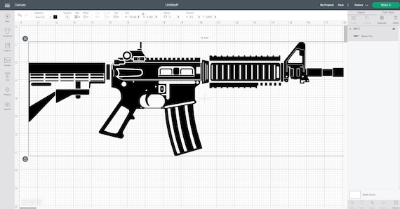 M4a1 Outline