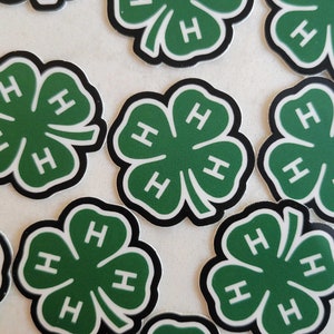 4H Logo Small Vinyl Sticker - Etsy