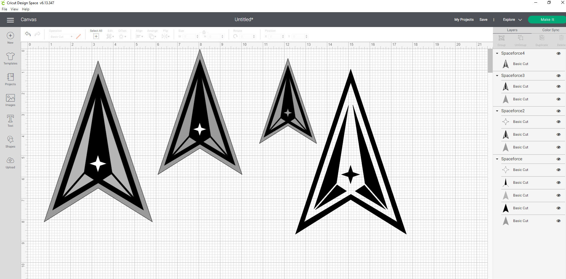 US Space Force SVG Vector Logo Cutfile - Etsy Canada