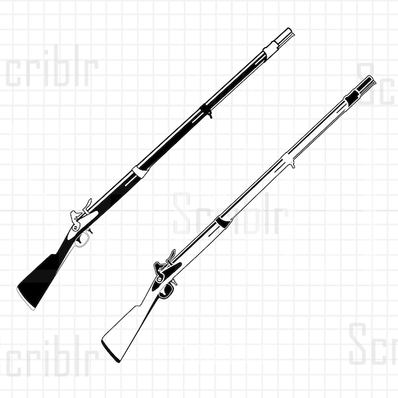 1795 Springfield Gun SVG Cutfile PNG - Etsy