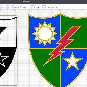 75th Ranger Regiment Unit Crest SVG Vector Cutfile PNG - Etsy