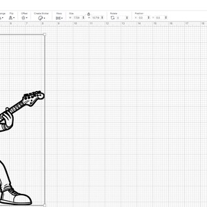 Alien Guitar SVG PNG Vector Cutfile - Etsy