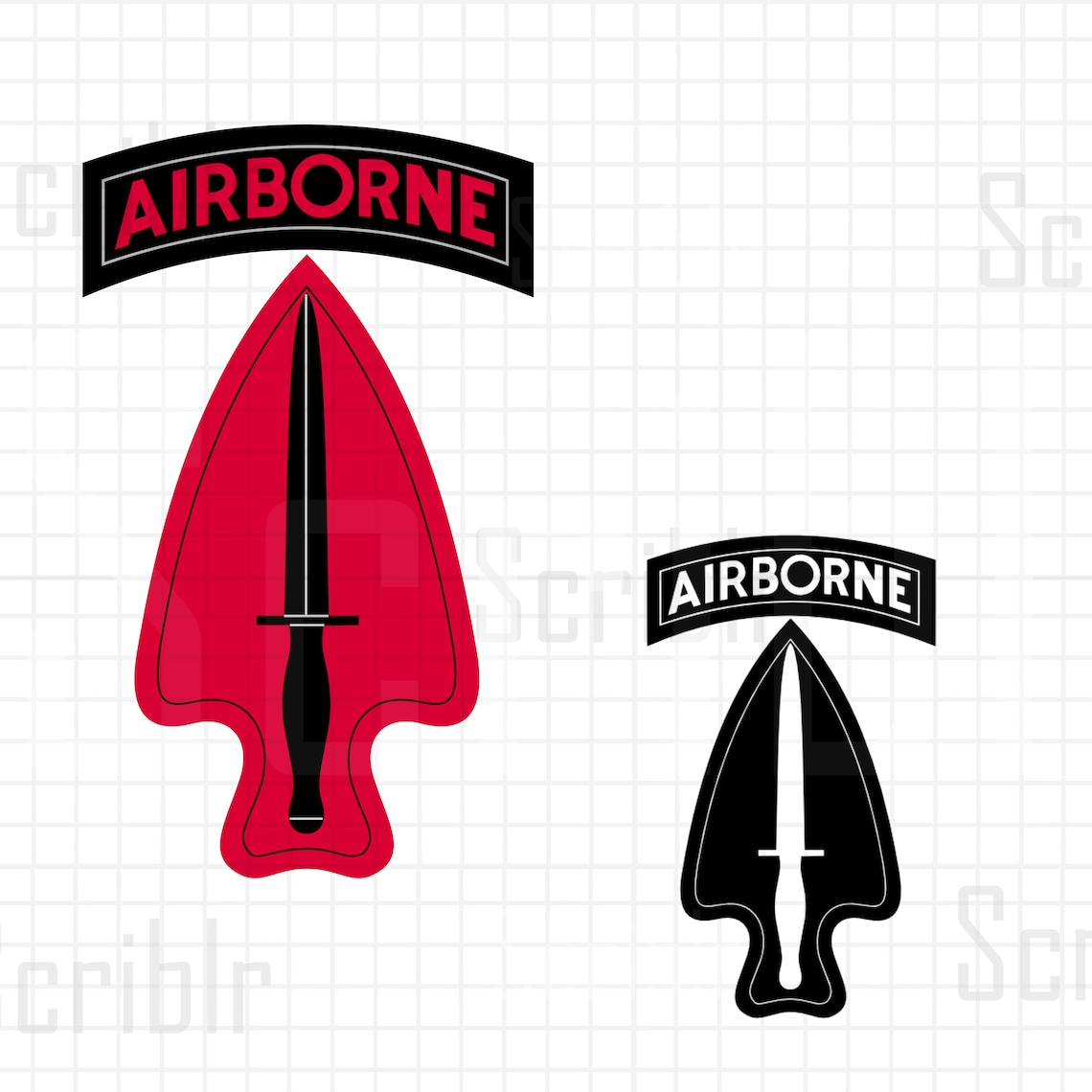 USASOC Army Special Operations SVG Vector PNG Cut File - Etsy Canada