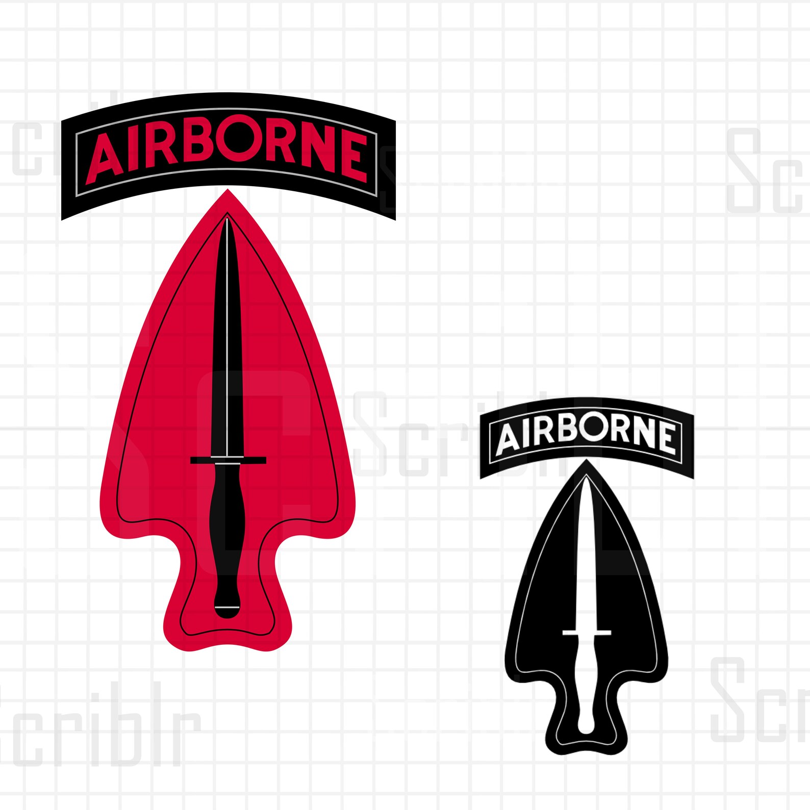 USASOC Army Special Operations SVG Vector PNG Cut File - Etsy Canada