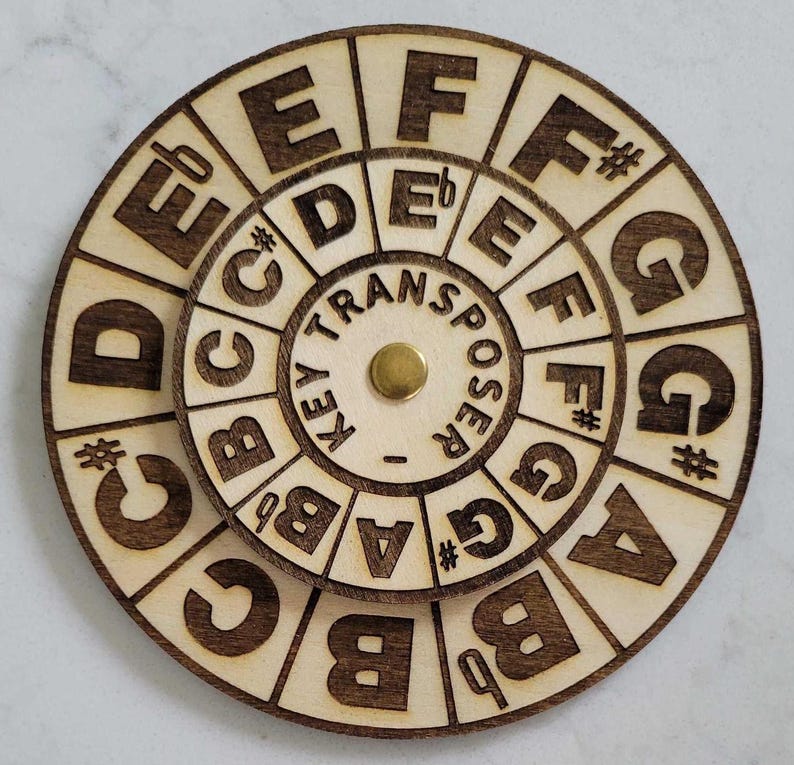 Transposer Song Writing Reference Tool - Etsy
