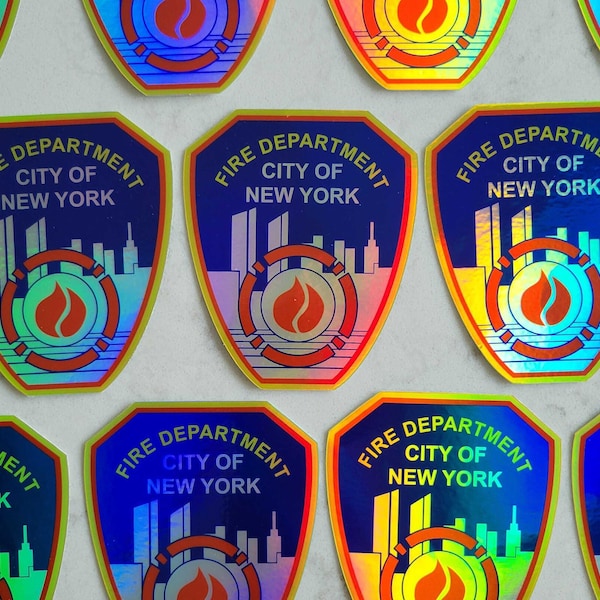 Fire Dept Decal - Etsy