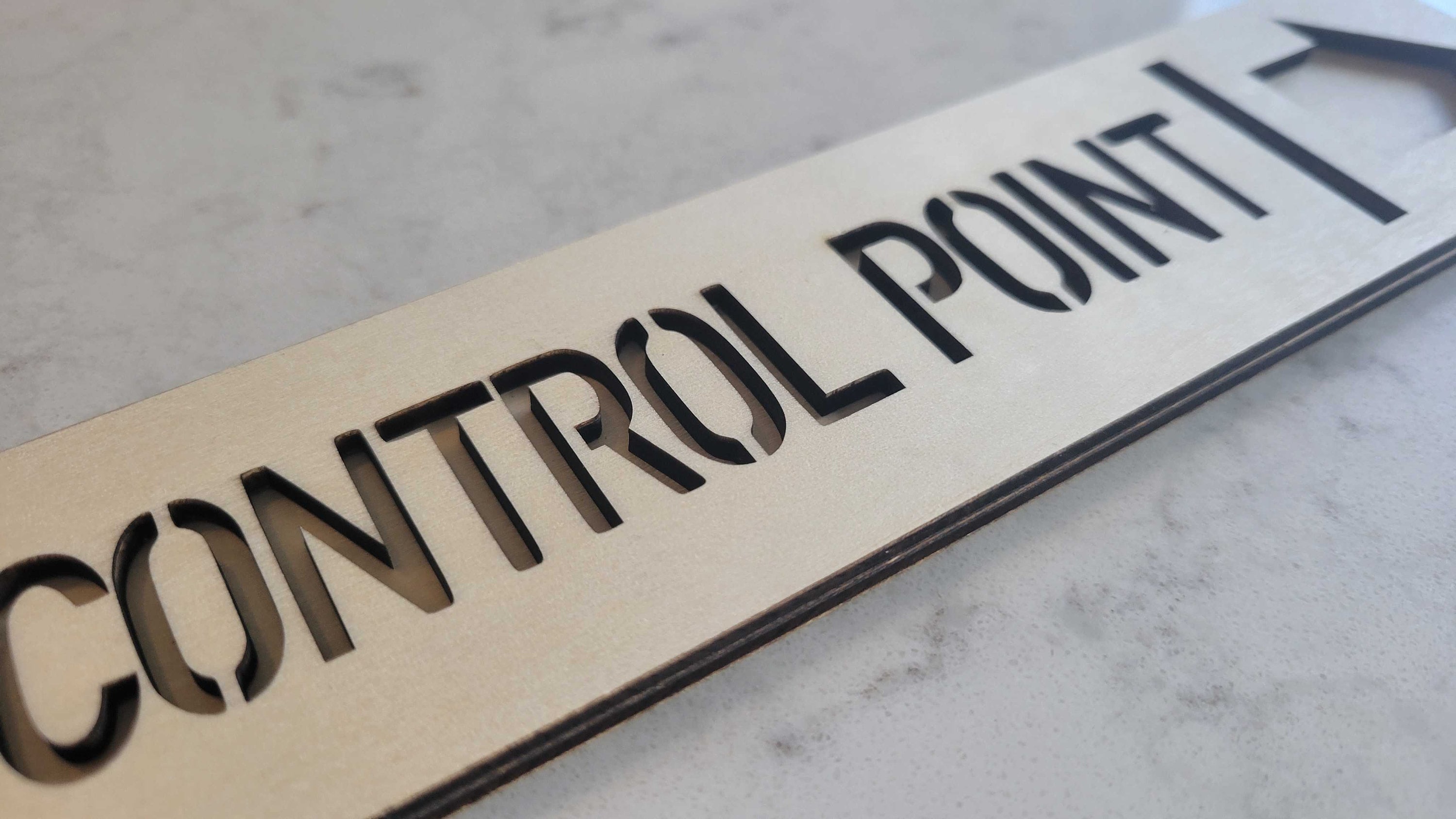 TF2 Control Point Laser Cut Basswood Kit - Etsy