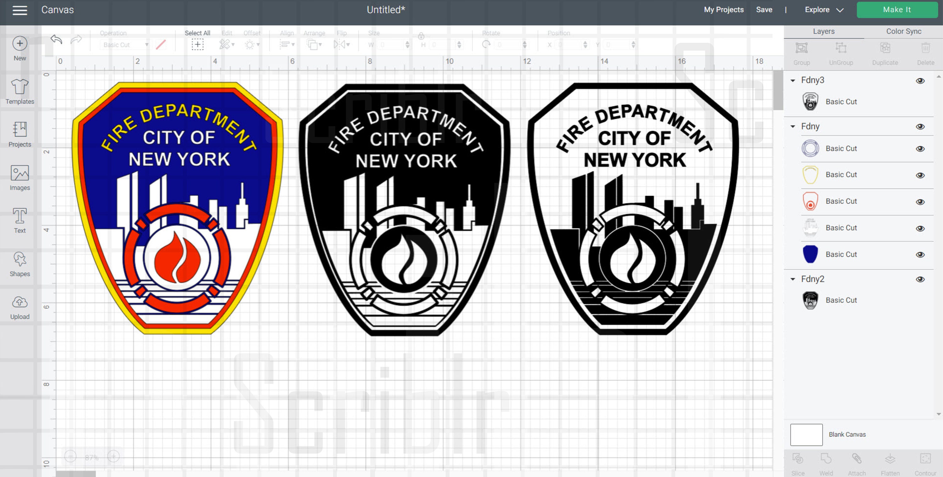New York Fire Department FDNY SVG PNG Vector Cutfile - Etsy
