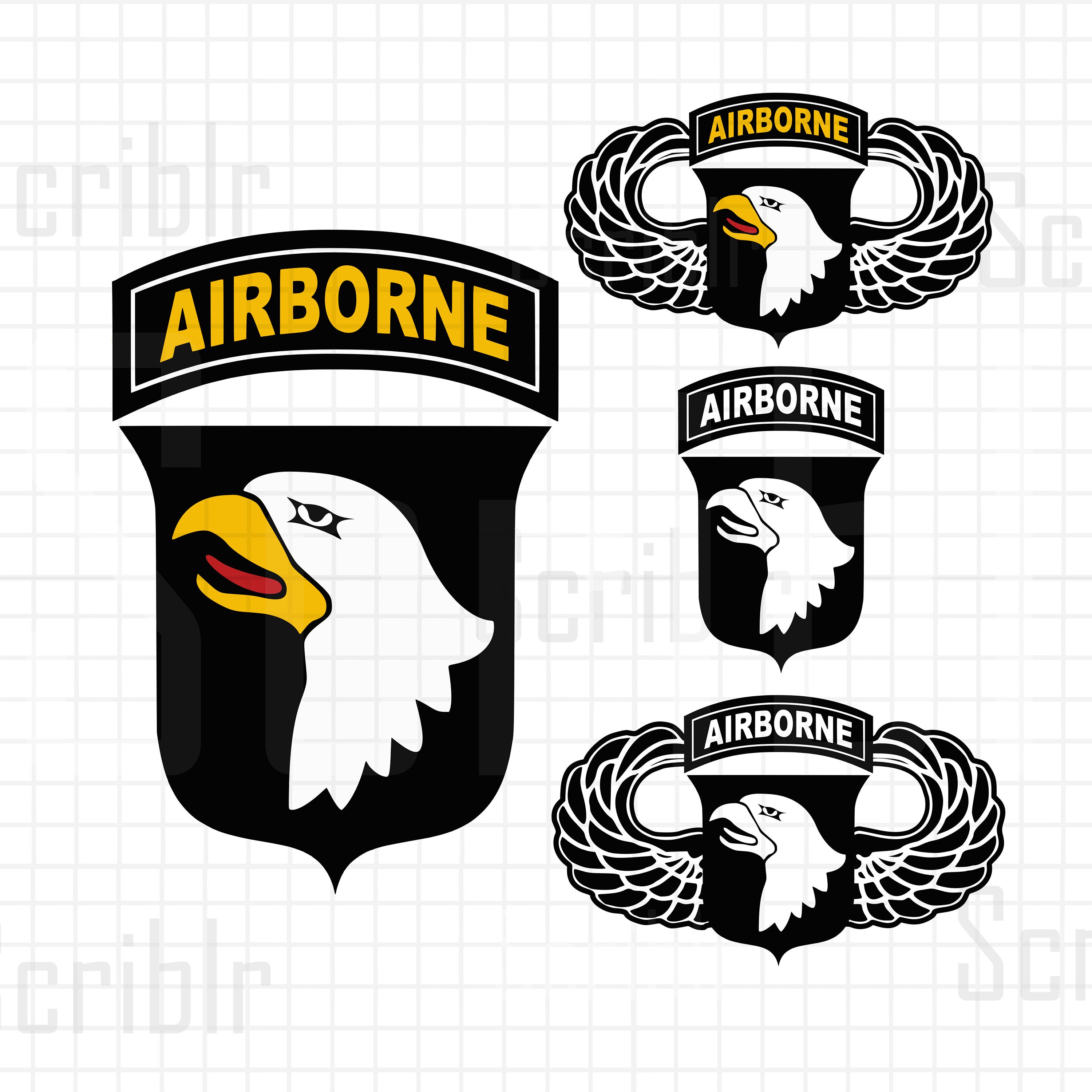 101st Airborne Logo Clipart