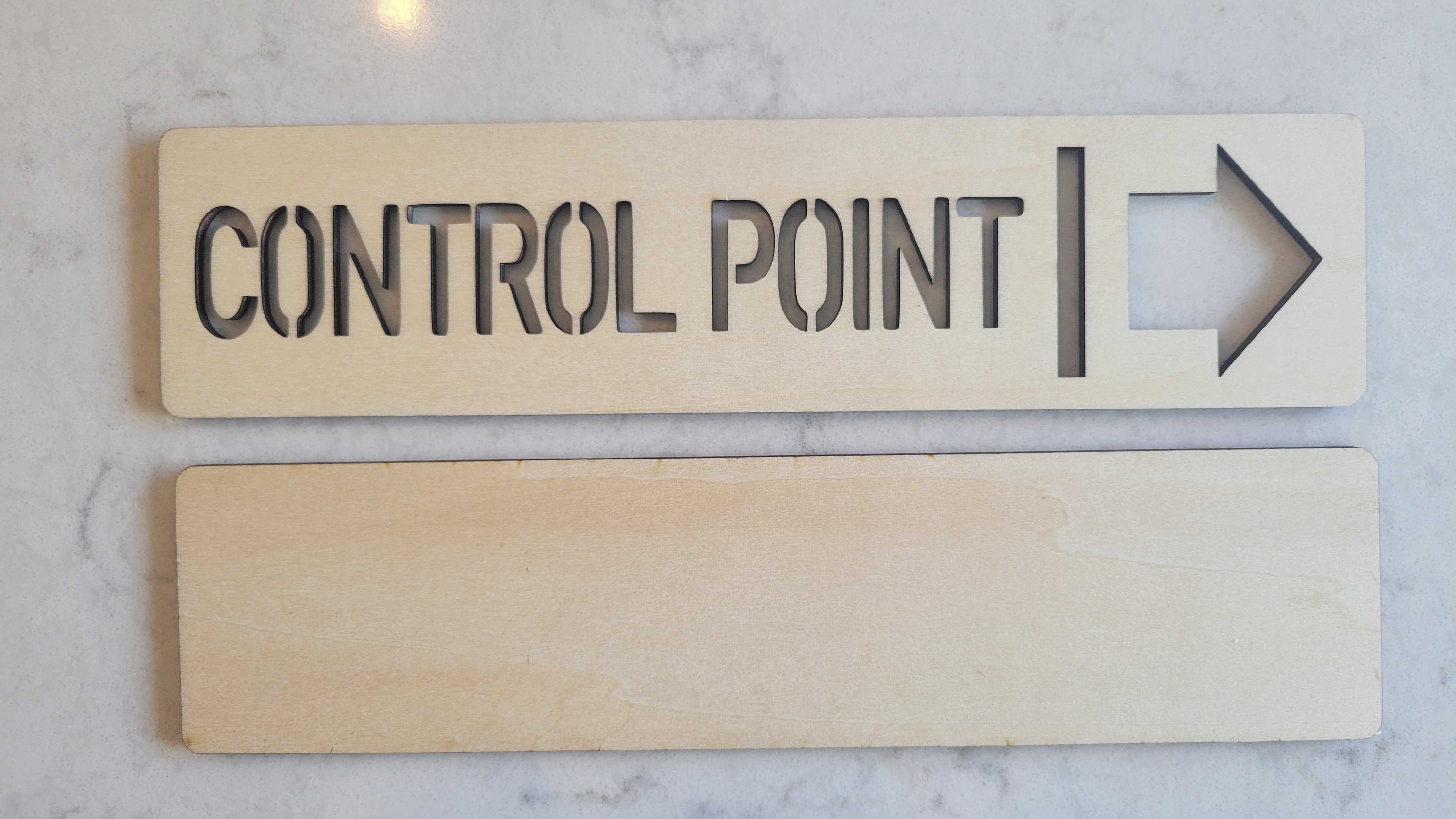 TF2 Control Point Laser Cut Basswood Kit - Etsy