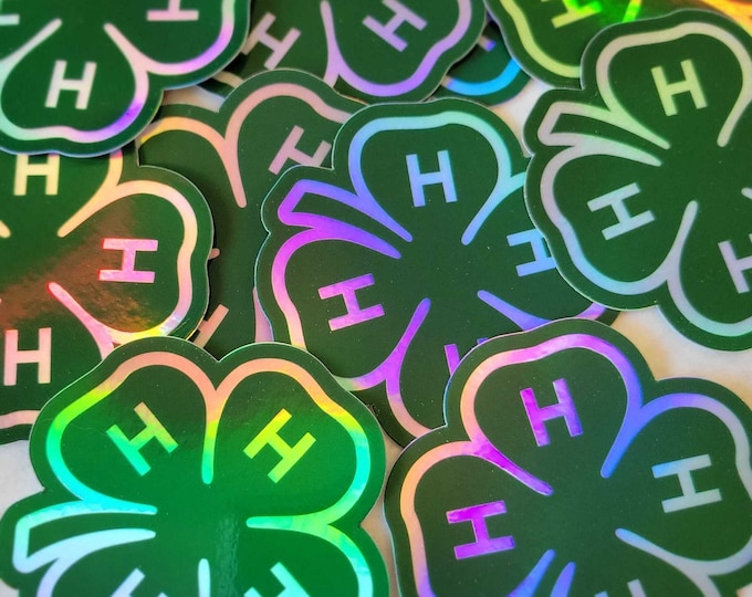 4-H Logo Decal - Etsy