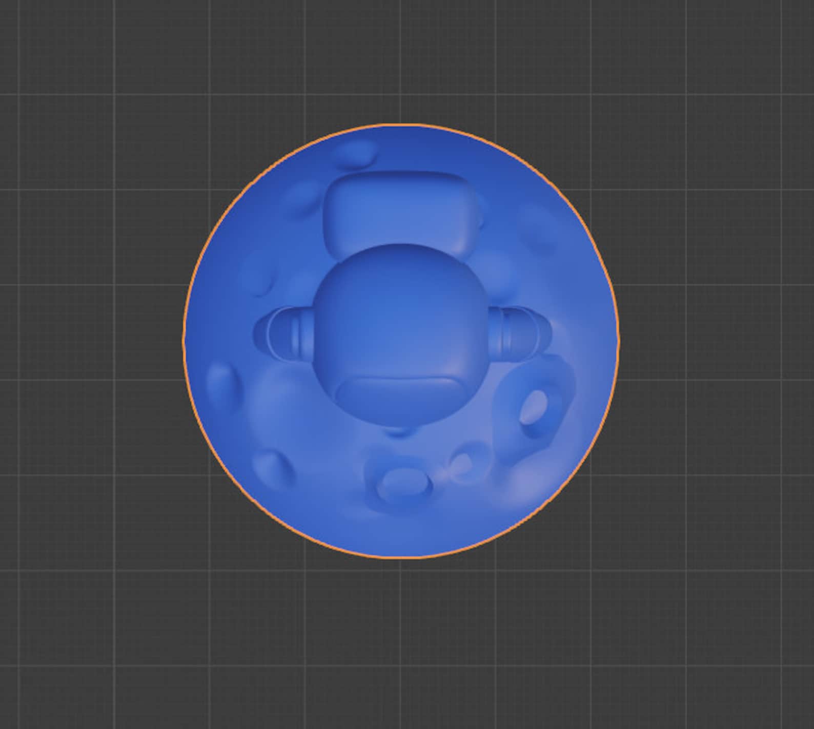 Astro the Astronaut OBJ STL 3D Print File | Etsy