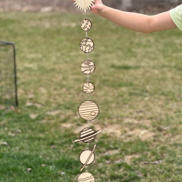 Solar System Model Kit - Etsy