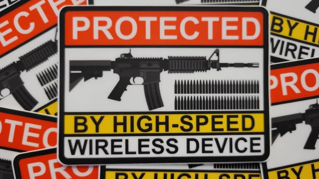 Home/car Protected Stickers - Etsy