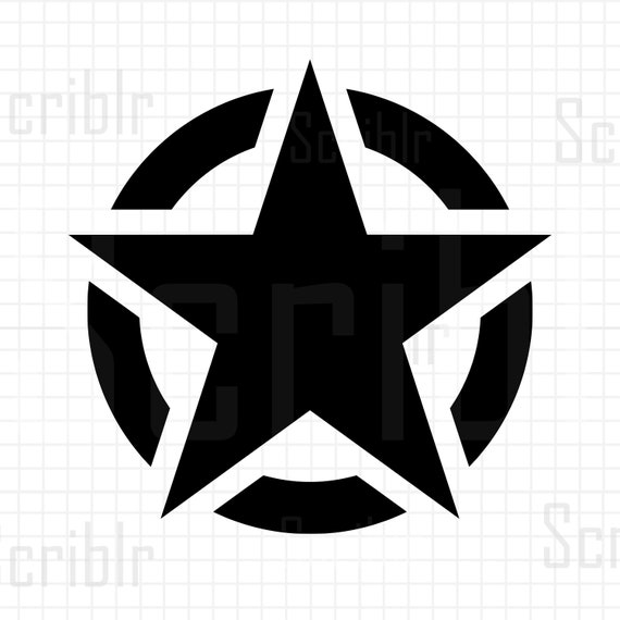 Army Star Logo Vector