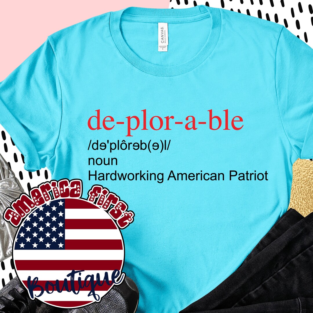 Deplorable Trump 2020 SVG Digital File - Etsy