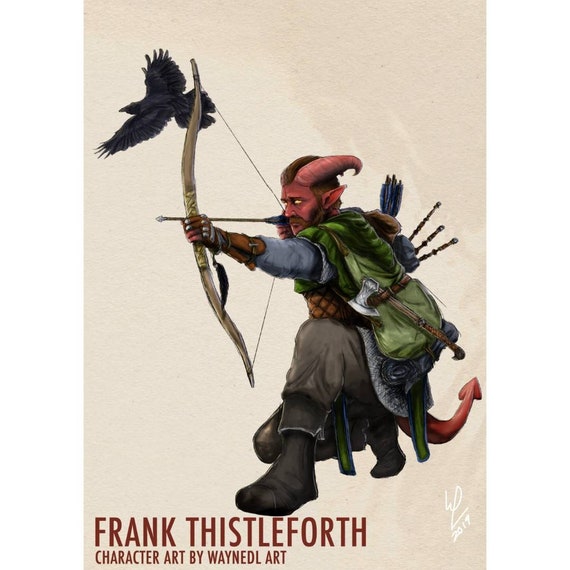 Character Portrait Digital Painting Digital Character Art | Etsy