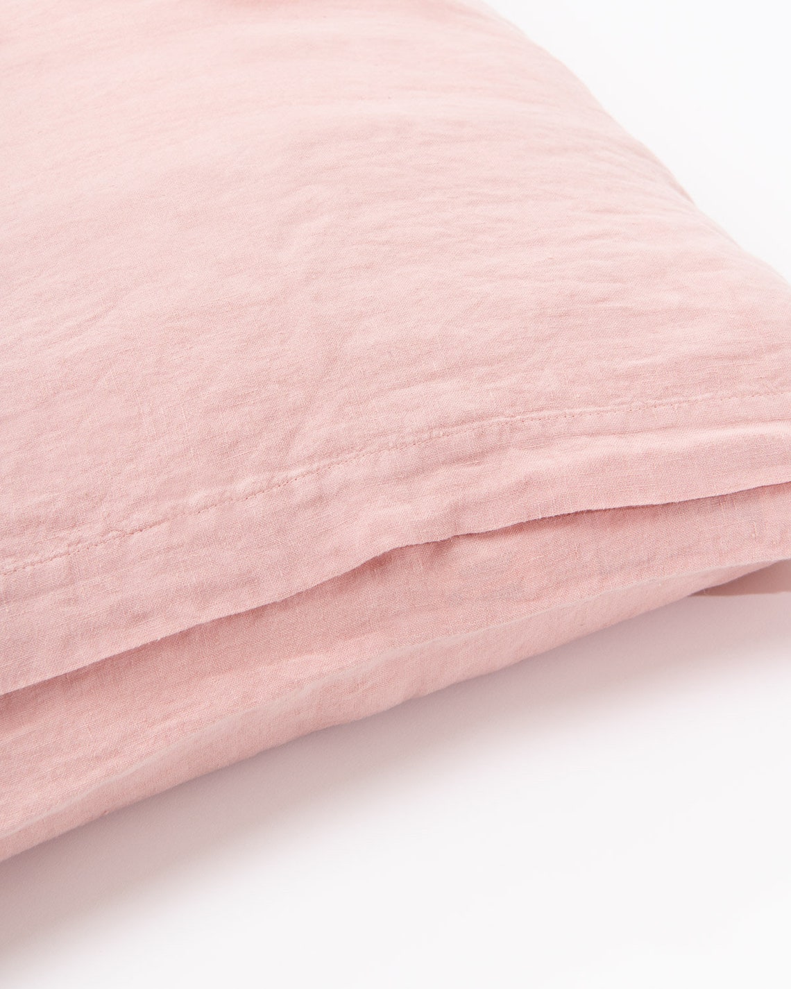 Linen Bedding Set in Blush rose Color. Linen Duvet Cover and - Etsy