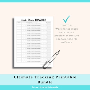 Ultimate Tracking Printable Bundle Printable Planner My - Etsy